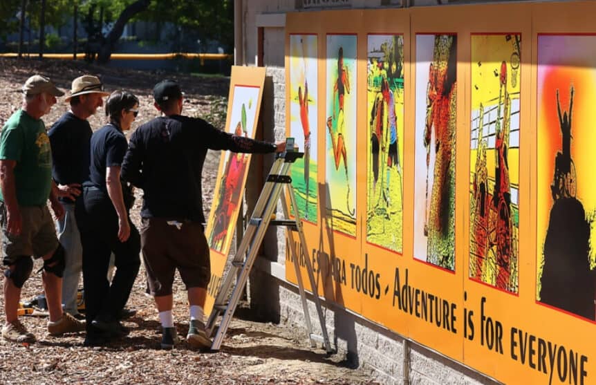 Disability Awareness Month Mural Dedication - Shared Adventures
